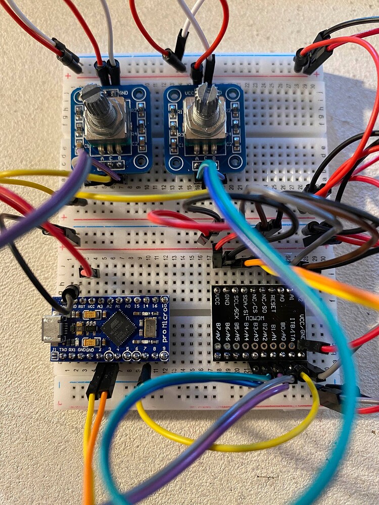 Two encoders with interrupt using MCP23017 module - Programming - Arduino Forum