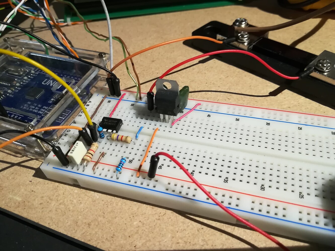 Amperometro con Arduino, shunt e LM358 - Hardware - Arduino Forum