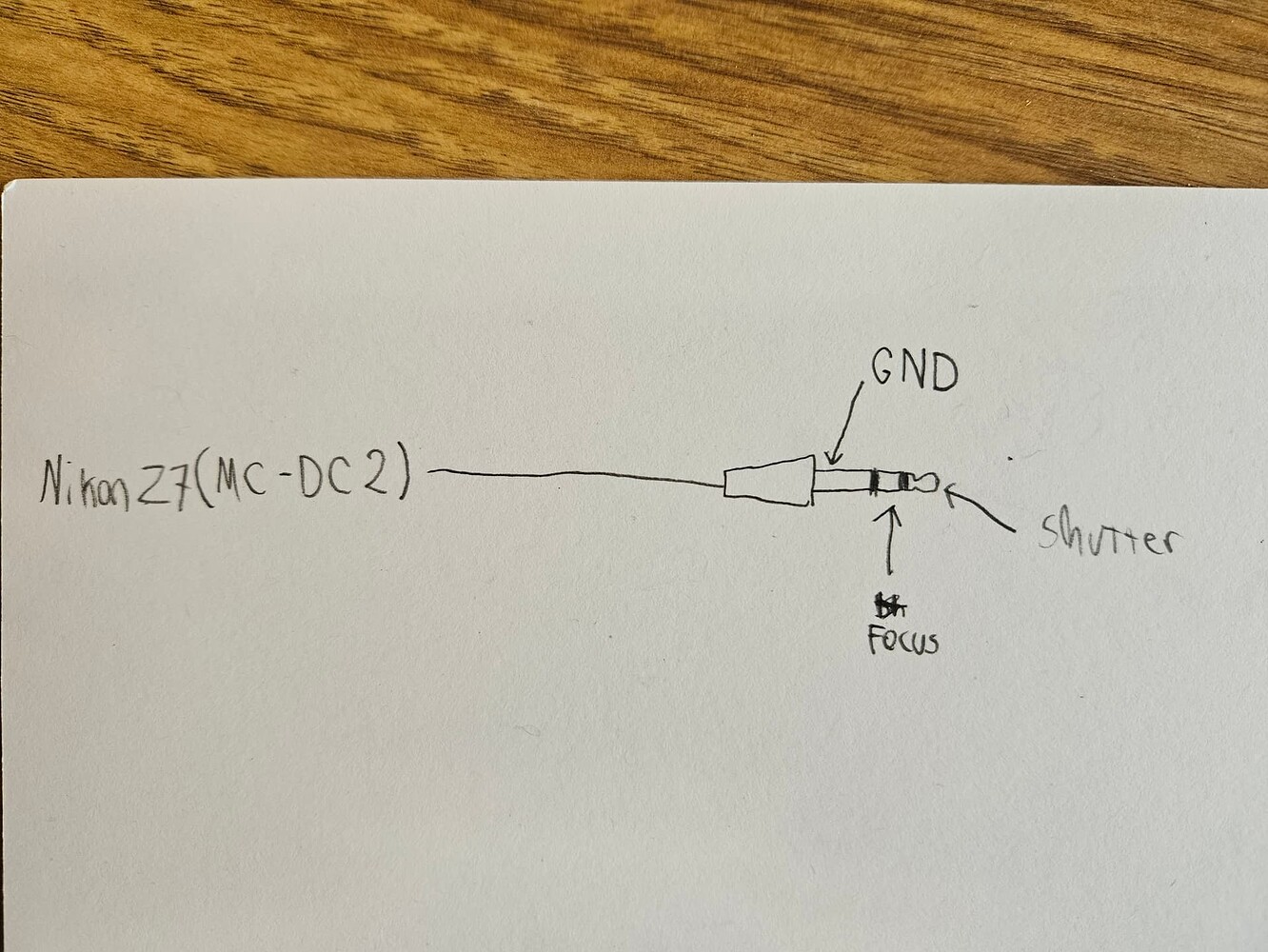 Shutter release for Nikon Z7 with MC-DC2 shutter cable and Arduino Giga R1 with optocoupler code ...