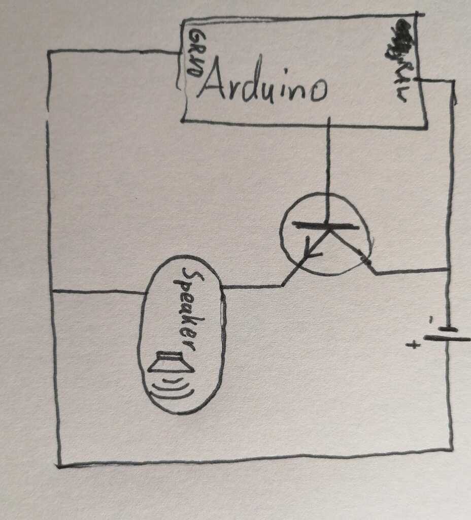 Power supply problems with speaker - General Electronics - Arduino Forum