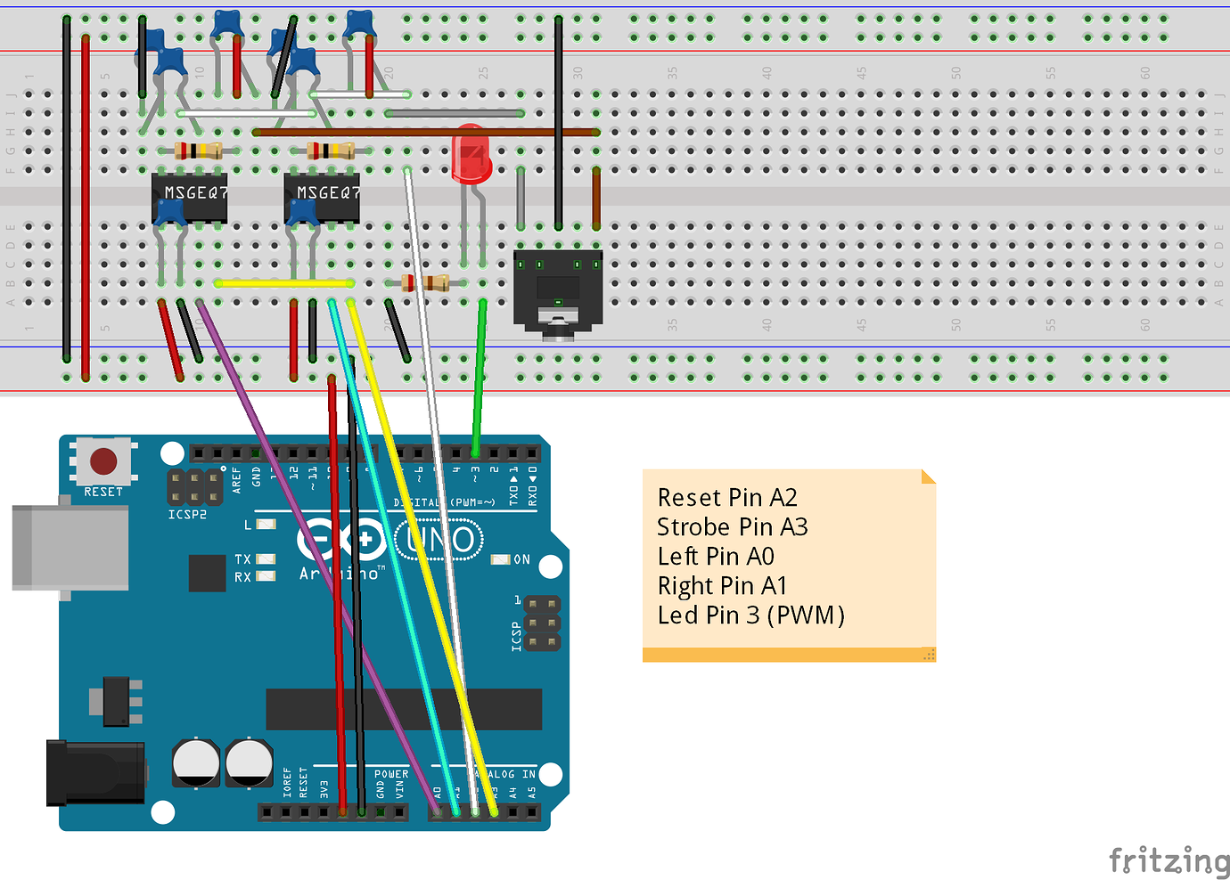 Led's im Takt der Musik blinken lassen - Deutsch - Arduino Forum