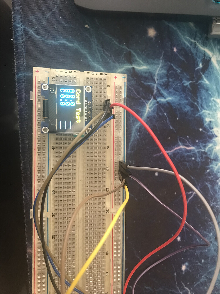 Partial OLED static glitch - Displays - Arduino Forum