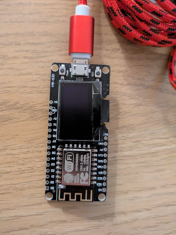 NodeMCU with buil-in OLED display - Displays - Arduino Forum