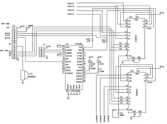 74HC4053 serial multiplexer issue - General Electronics - Arduino Forum