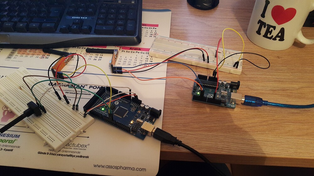Communication Arduino-Arduino with apc220 v3.0 potentiometer+ledFade ...