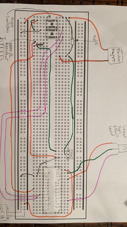 Help assembling Electromagnet Circuit - General Electronics - Arduino Forum