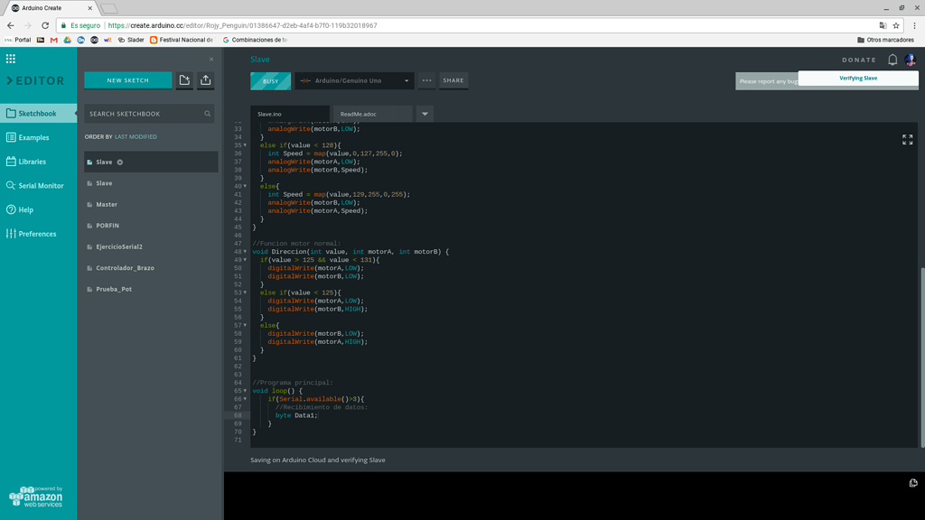 Conection lost with the server - Cloud Chrome App - Arduino Forum