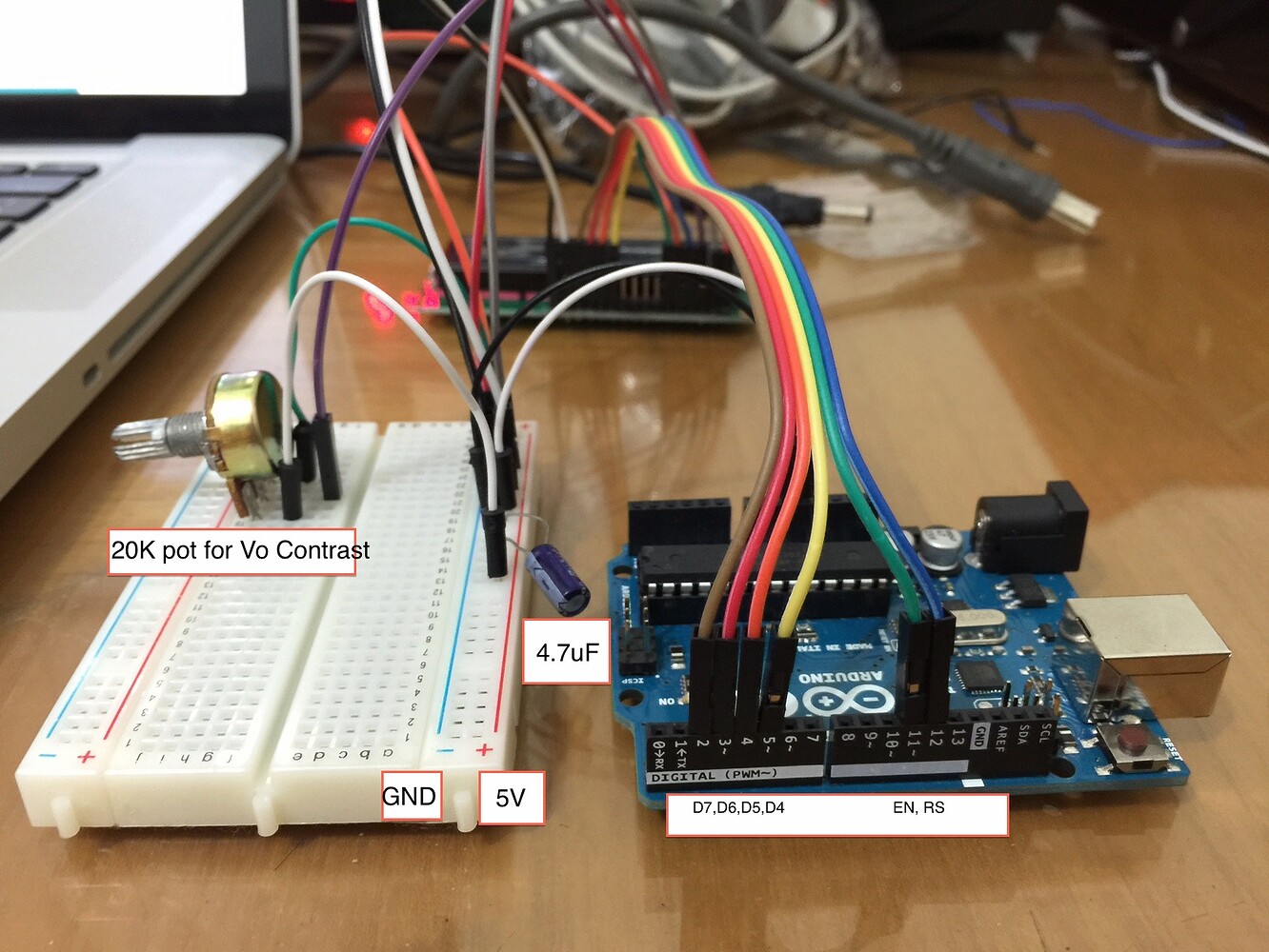 LCD 1602 - Garbled Chars - Displays - Arduino Forum