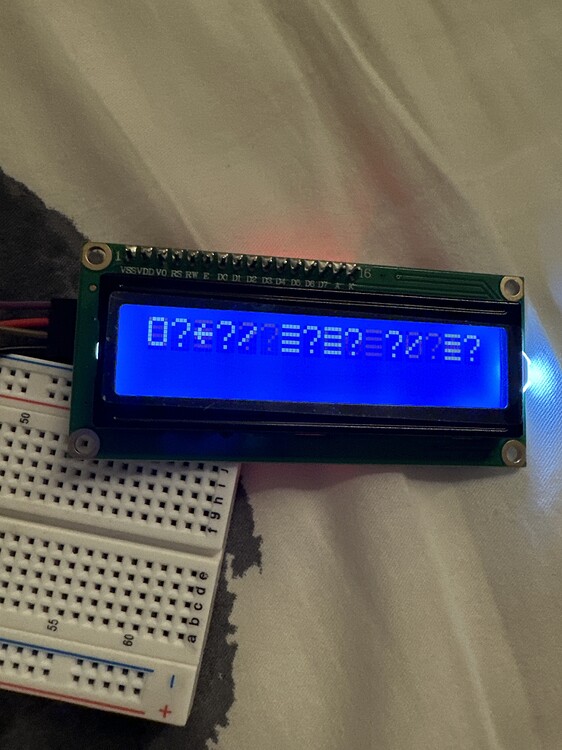 LCD I2C doesn’t display words - Displays - Arduino Forum
