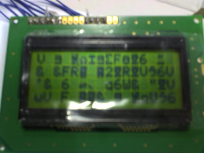 LCD shows garbage, usual fixes won't work - Displays - Arduino Forum