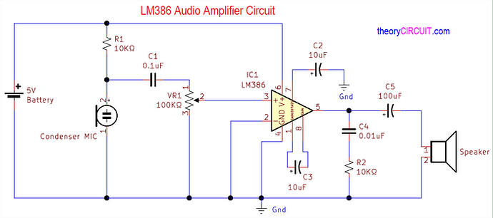 Debugging LM386 issue - Audio - Arduino Forum