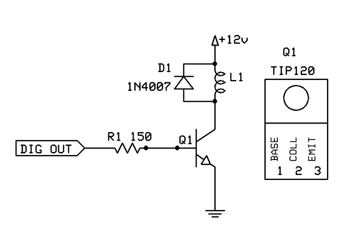Selenoid's with TIP120 HELP! - Motors, Mechanics, Power and CNC - Arduino Forum