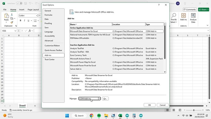 Exporting Data from rs485 sensor that is displayed on a serial monitor ...