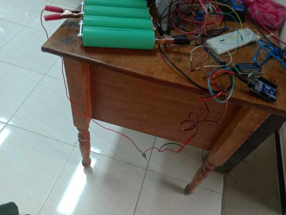 Connecting Lifepo4 lithium Ion Battery 22AH to Arduino with 3 terminal ...