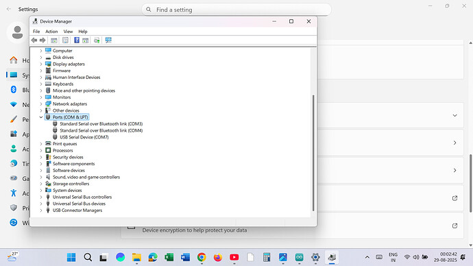 Avrdude: stk500_recv(): programmer is not responding - Uploading ...