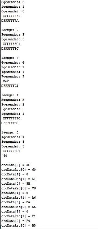 Arduino Sending Data With Checksum Crc16 Page 2 Programming Arduino Forum 