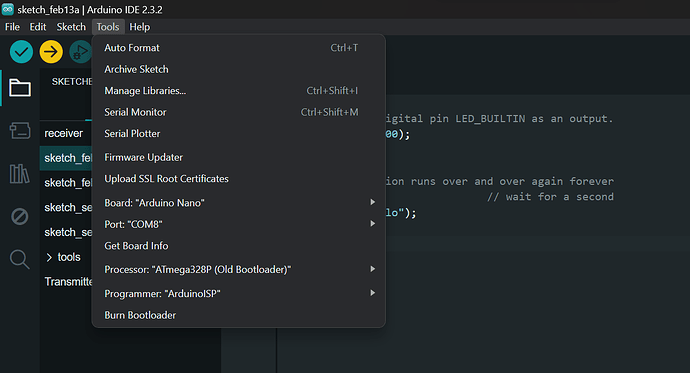 Regarding problem with my arduino nano - Uploading - Arduino Forum
