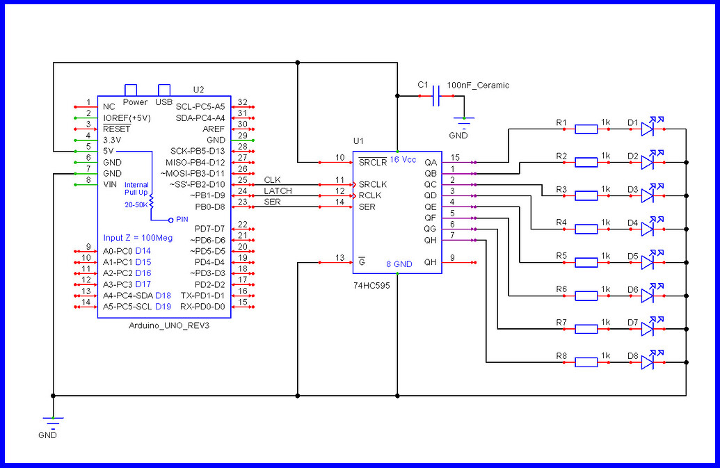 [Solved] 74HC595N all outputs high no matter what I do - LEDs and Multiplexing - Arduino Forum