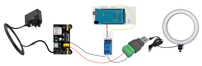 Arduino controlling the power supply of a USB light - General Guidance ...