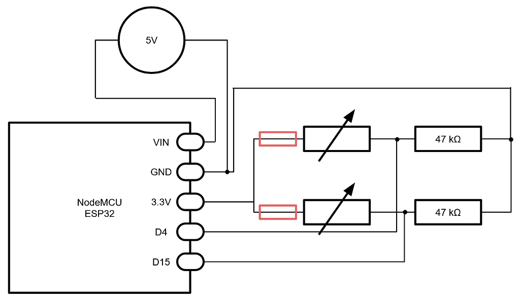 Reading Variable Resistor In A Voltage Divider Crashes Esp32 General