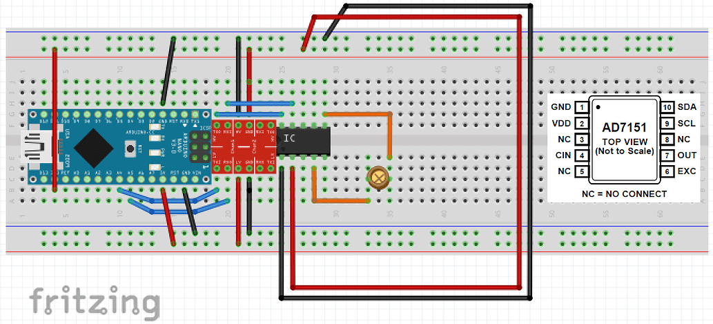 I can't accessing data registers of the AD7151 through I2C - Networking, Protocols, and Devices ...