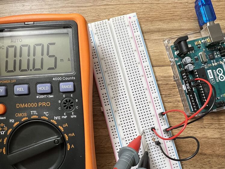 Why my arduino uno 3.3v pin draw very small current - General Guidance ...