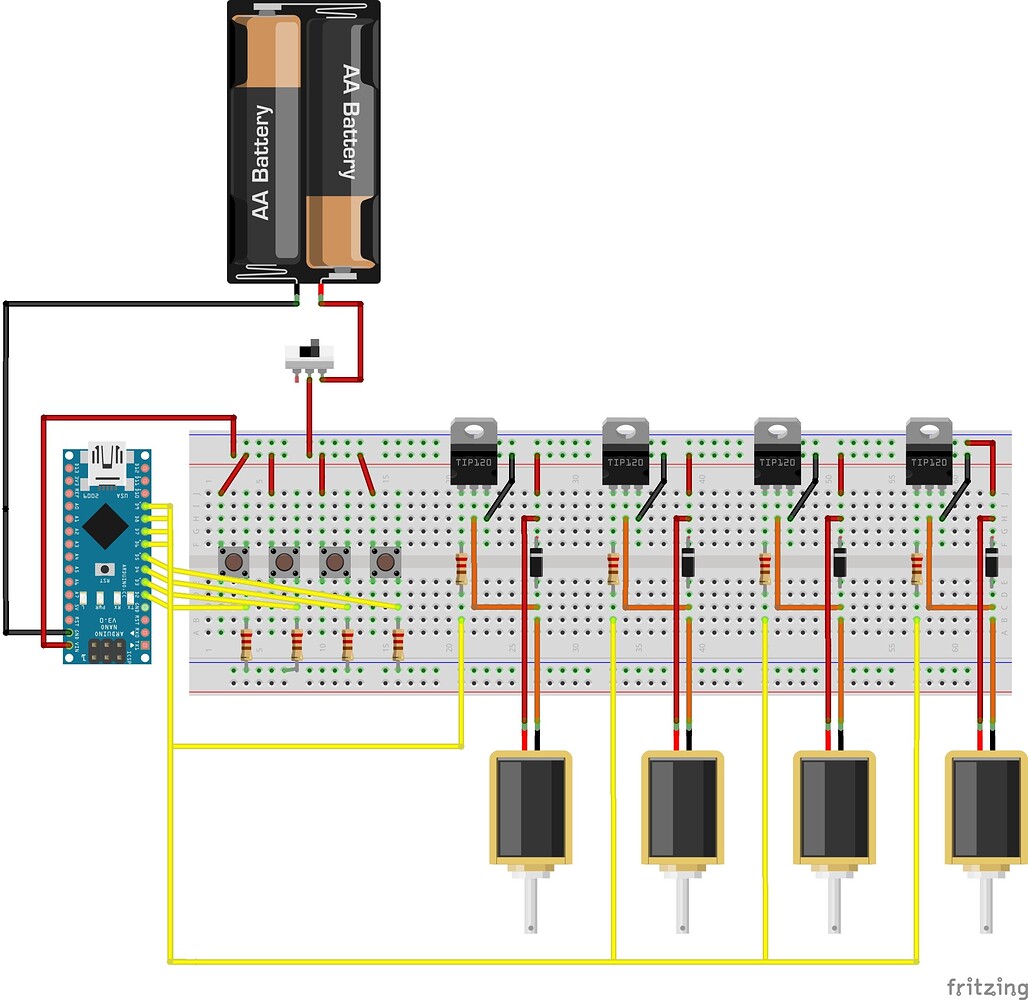 Arduino Nano 12v Solenoid Valve Battery Powered General Guidance