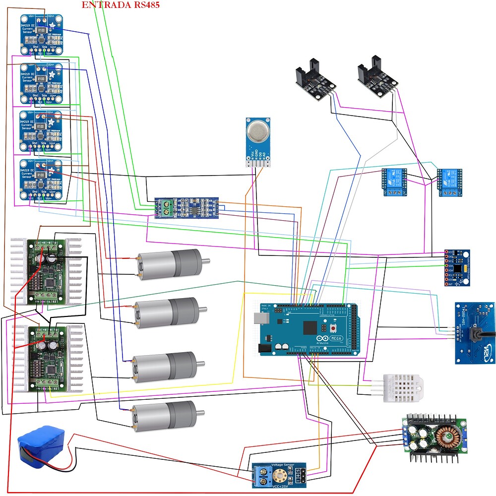 Arduino Crashing When Turn On Motors Robotics Arduino Forum