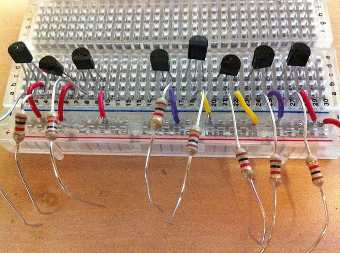 NPN Transistors controlling 12v LED stirps - LEDs and Multiplexing - Arduino Forum