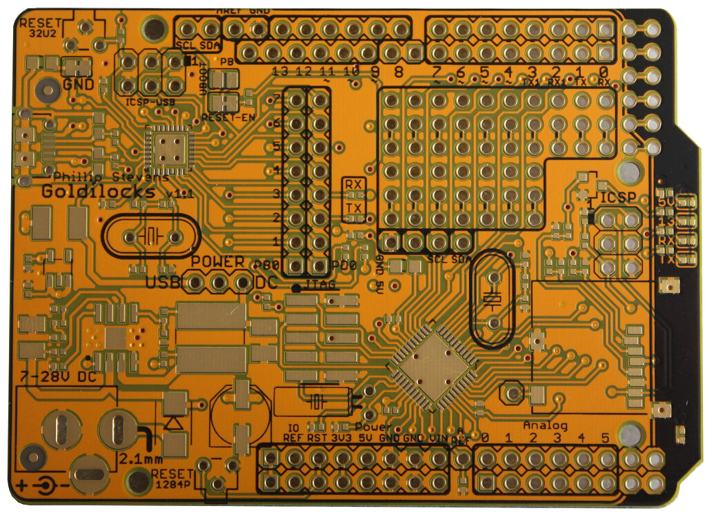 Goldilocks = Arduino Uno + 1284p - 3rd Party Boards - Arduino Forum