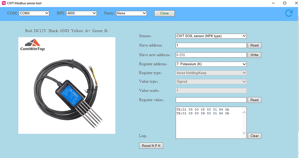 NPK_pH_T_H_C sensor with arduino Uno - Sensors - Arduino Forum