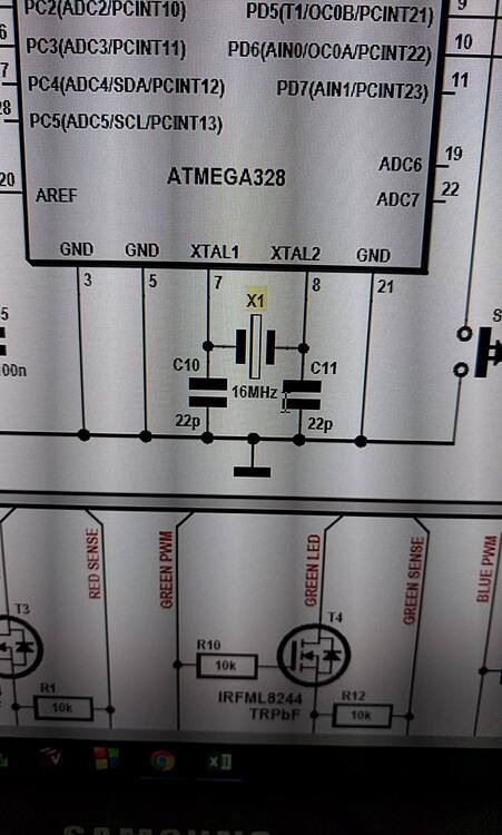 ATMega 328p-au => how to connect an oscilator - 3rd Party Boards ...