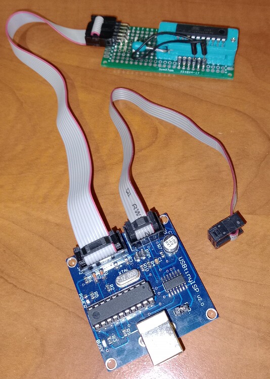 (Solved) Attiny85 SOIC-8 20U impossible to program - Page 2 - Uploading ...