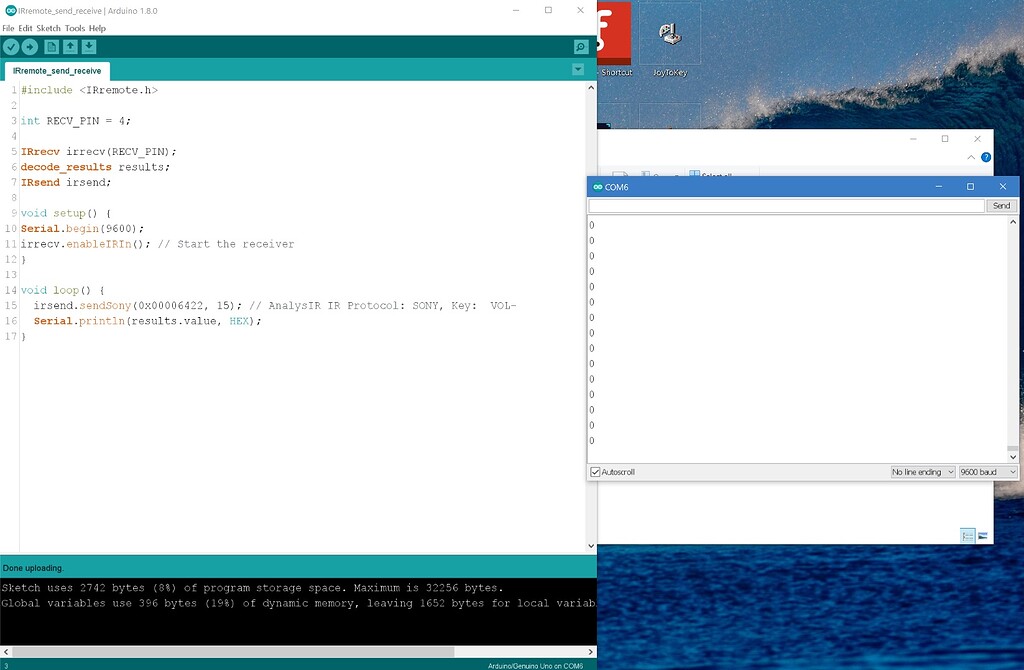 IR receiver reads 0 - Sensors - Arduino Forum