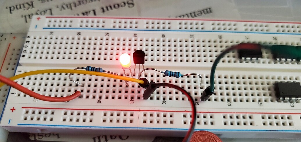PWM over 2N2222 not fading a LED - General Electronics - Arduino Forum
