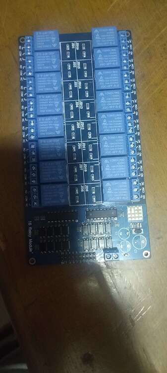 16 channel relay to esp32 - Home Automation - Arduino Forum
