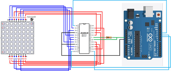 [SOLVED] DOT MATRIX ROW_8 is ON in the idle state - LEDs and Multiplexing - Arduino Forum