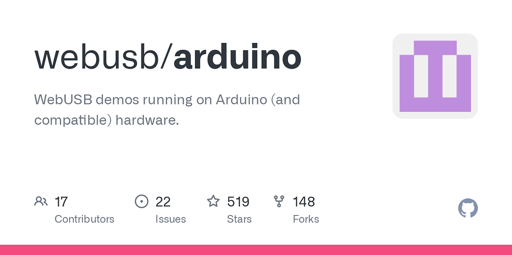 WebUSB - Interfacing w/ Software on the Computer - Arduino Forum