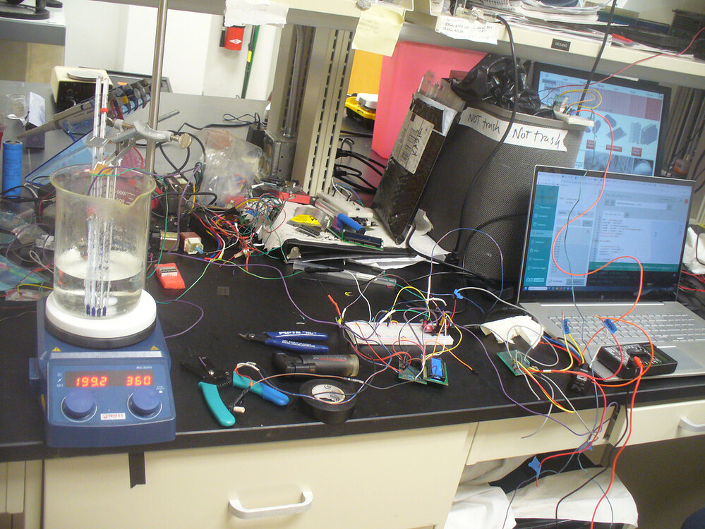 Thermisistor Voltage Divider Project With Darlington Pair Automotive
