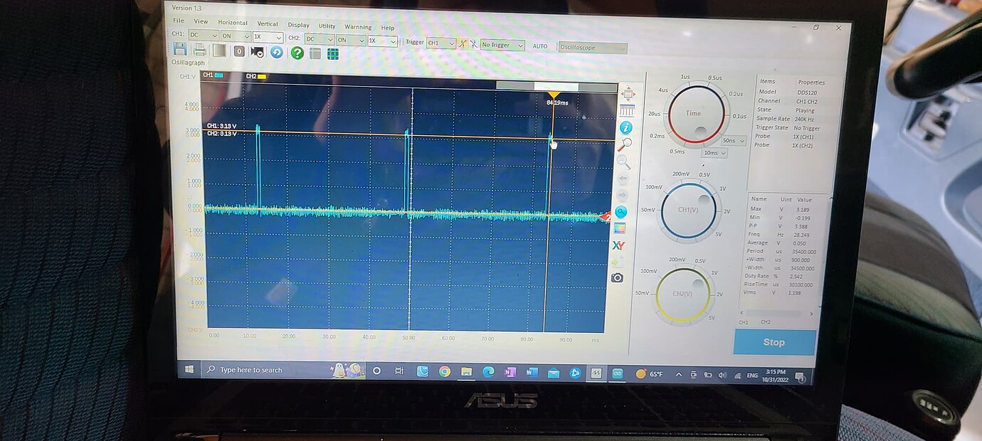 Digital Hall Effect Outputs 0.8V and