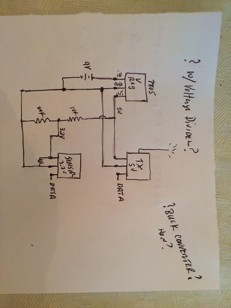 5v and 3.3v components with ATMEGA328 on circuit board - General ...
