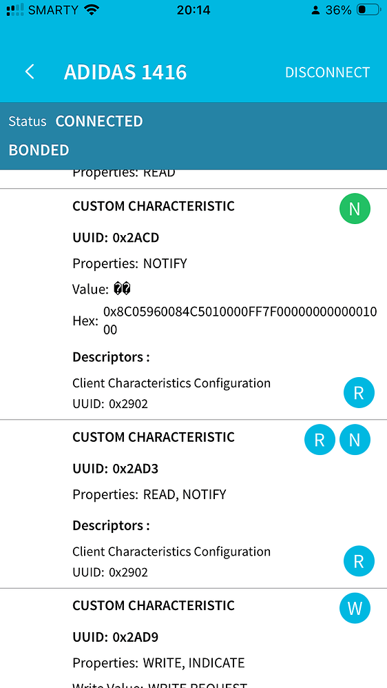 Help With Ble Parsing Reading Of The Stream Programming Arduino Forum