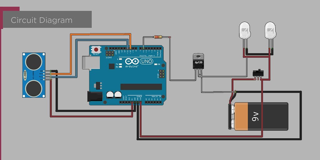 9V battery arduino led and transistor connection problem - General Electronics - Arduino Forum