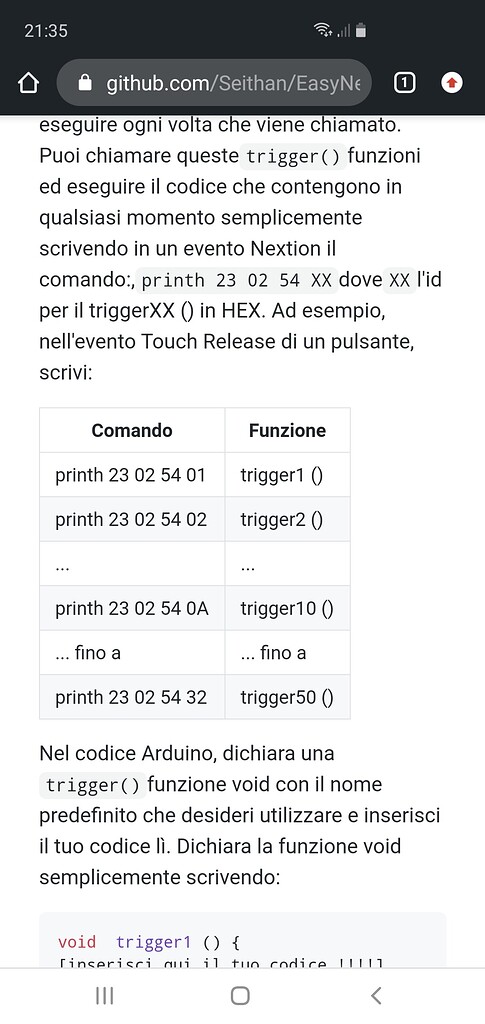 [Risolto]Usando la libreria Easy nextion. - Generale - Arduino Forum
