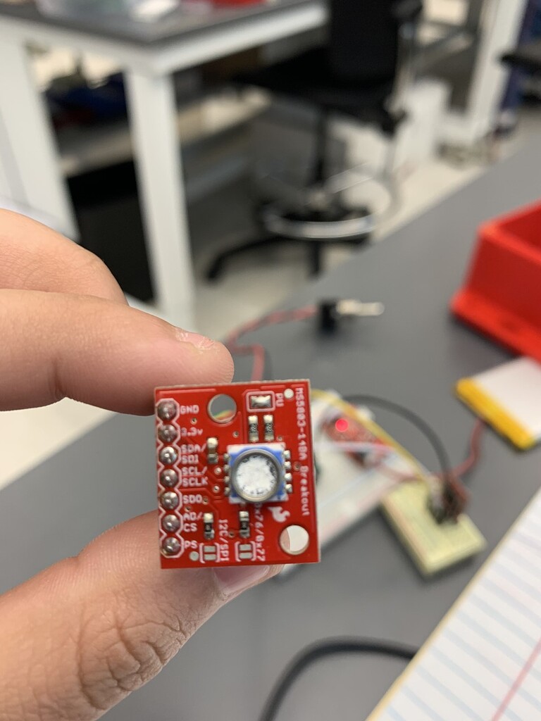 Question on the gel protectant on the MS5803 pressure sensor - Sensors ...