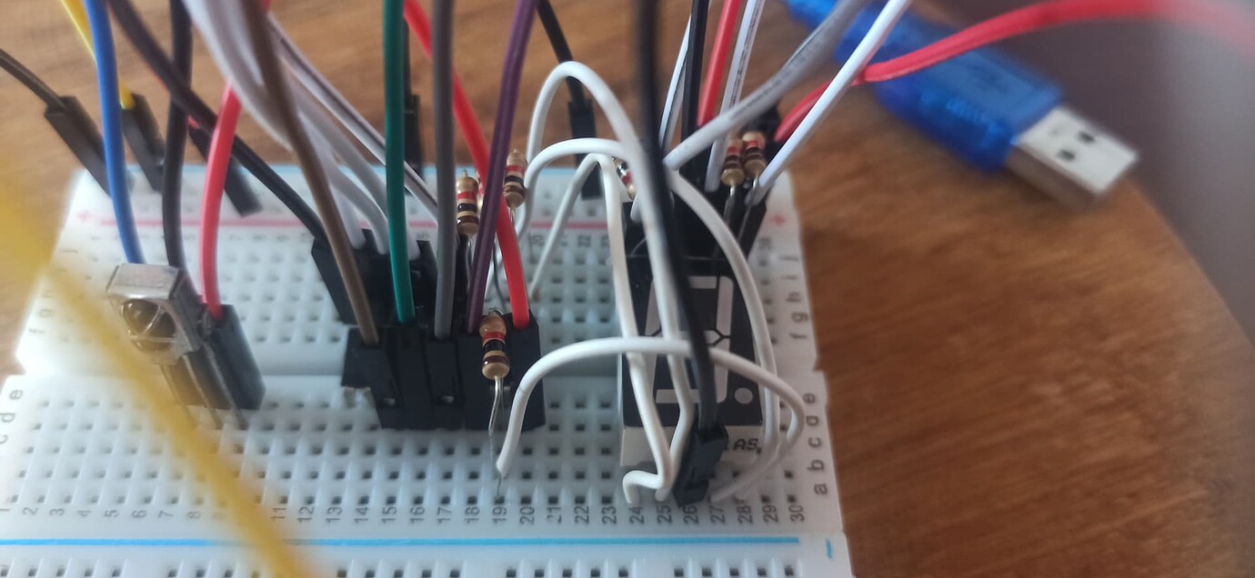 Adjusting brightness of 1-digit 7-segment indicator with 74HC595 - General Guidance - Arduino Forum