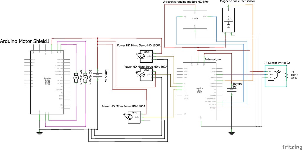Connect TWO HC-SR04 ultrasonic sensors to an Arduino Uno - Sensors ...
