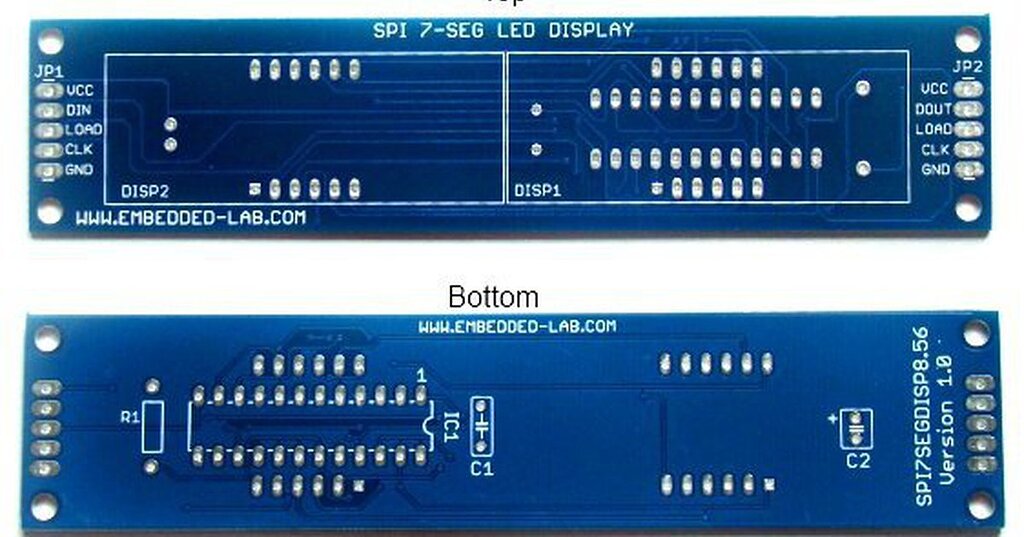single 7 segment component - LEDs and Multiplexing - Arduino Forum