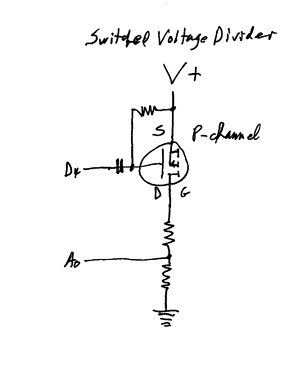 Switchable voltage divider (with NPN-PNP) - General Electronics ...