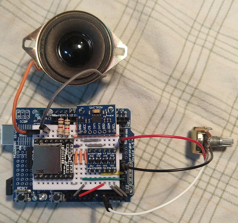 Problem DFPlayer Mini + Accel - Programming - Arduino Forum